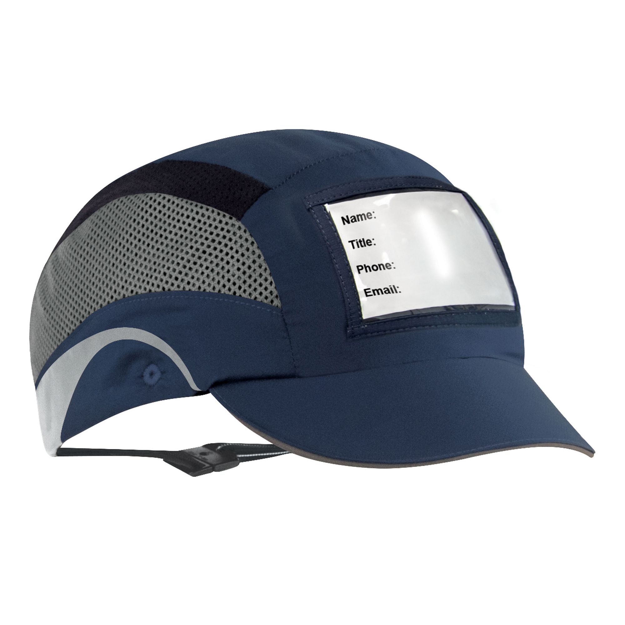 Hardcap Aerolite™ Micro Peak with ID Card Holder - Navy