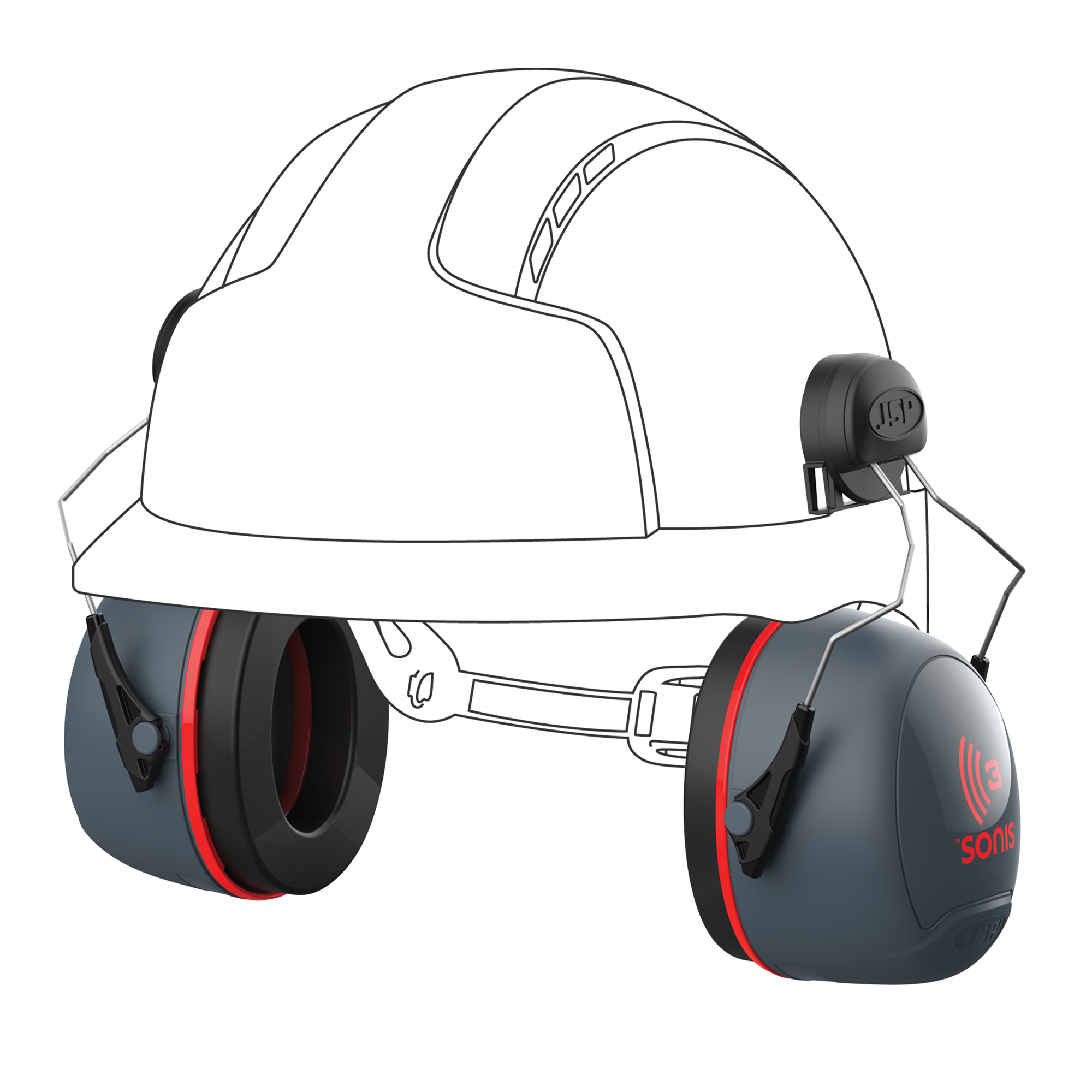 Sonis® 3 Mounted Ear Defenders