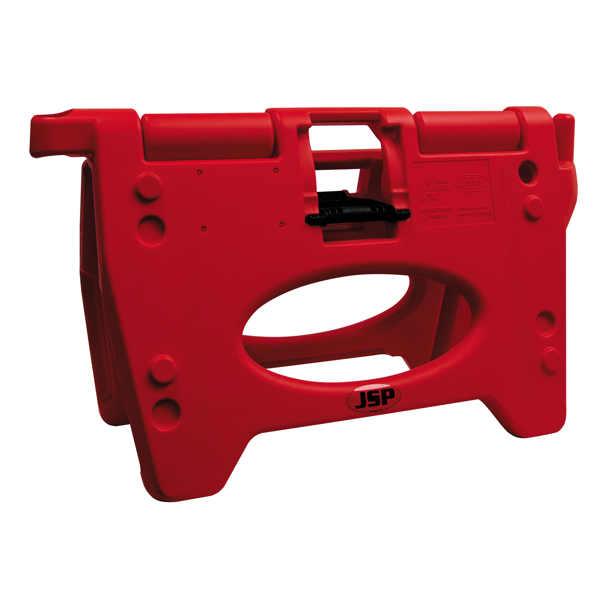 AlphaBloc™ 1m Folding Traffic Separator - Red